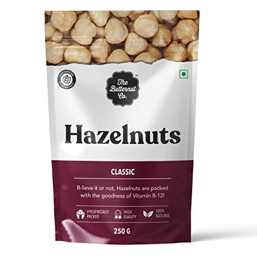 The Butternut Co. Hazelnut Kernels Without Shell 250g | 100% Natural ...