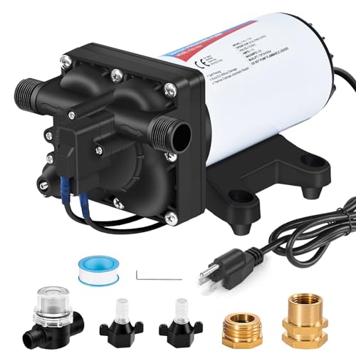 YOUNGTREE Electric Water Transfer Pump 110V AC 5.5GPM 70PSI, 110Volt ...