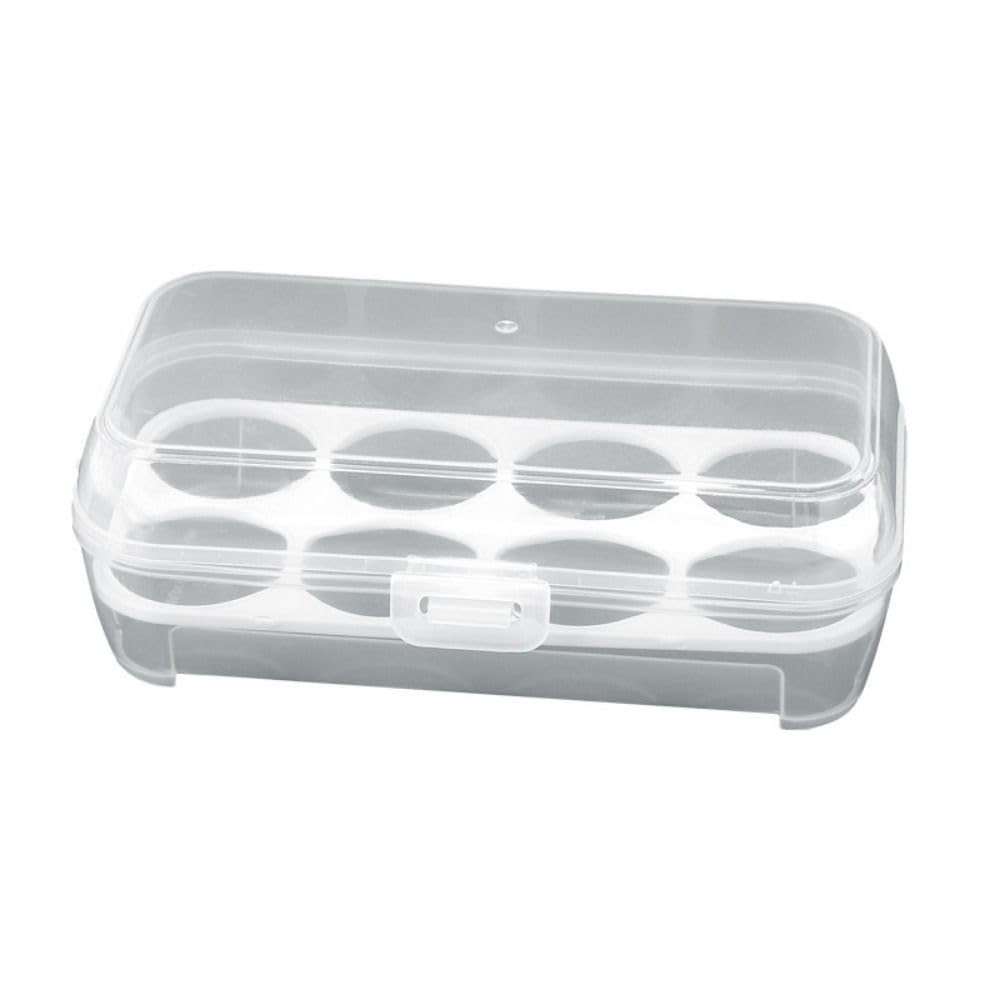 Amazon.com: Egg Holder, Plastic Egg Container, Shockproof Egg Storage ...