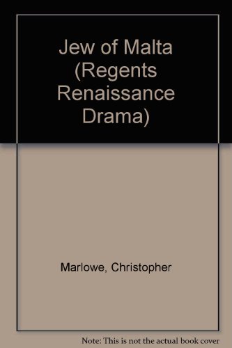 Amazon | Jew of Malta (Regents Renaissance Drama) | Marlowe ...