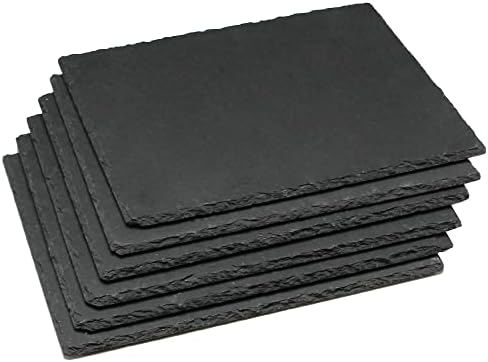 Amazon.com: Hoolerry 15 Pcs Slate Charcuterie Boards Bulk, 8" x 4" Mini ...