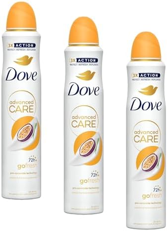 Dove Advanced Care Go Fresh Passion Fruit & Lemongrass Scent Women's ...