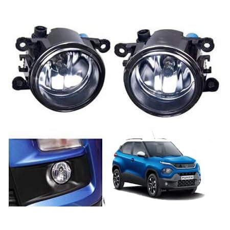 CARMART - Fog Lamp 20 watt with DRL compatible for Tata Punch set of 2 ...