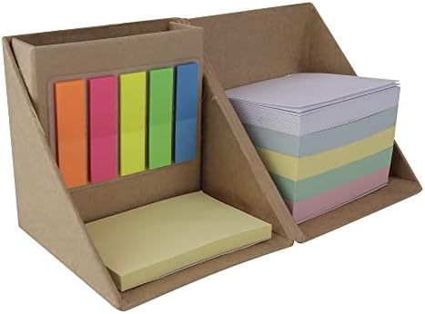 Amazon Brand - UMI Cube Style Foldable Sticky Memo Pads and Tear Off ...