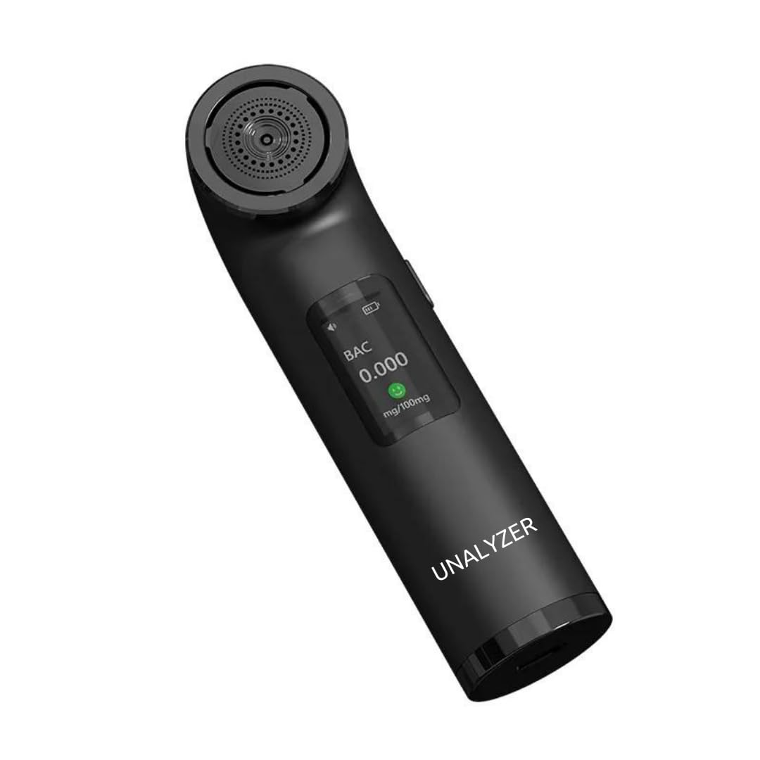 UNALYZER Non-Contact Breathalyzer Portable Breathalyzer Tester Accuracy ...