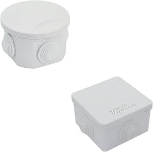 LeMotech ABS Plastic Dustproof Waterproof IP55 Junction Box Universal ...