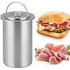 Amazon.com: Deli Meat Press, Lunch Meat Press, Stainless Steel Ham ...
