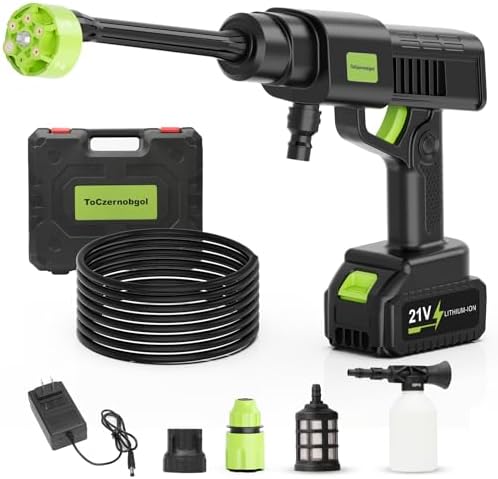 Amazon.com : Klrswp Cordless Power Washer Portable, 800 PSI High ...