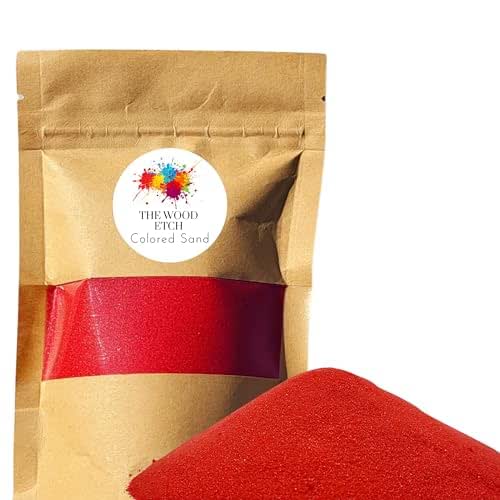 Amazon.com: The Wood Etch Natural ColoRed Sand for Arts and Crafts ...