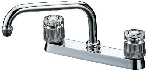 Amazon | KVK キッチン用 2ハンドル混合栓 KM8G | キッチン用水栓
