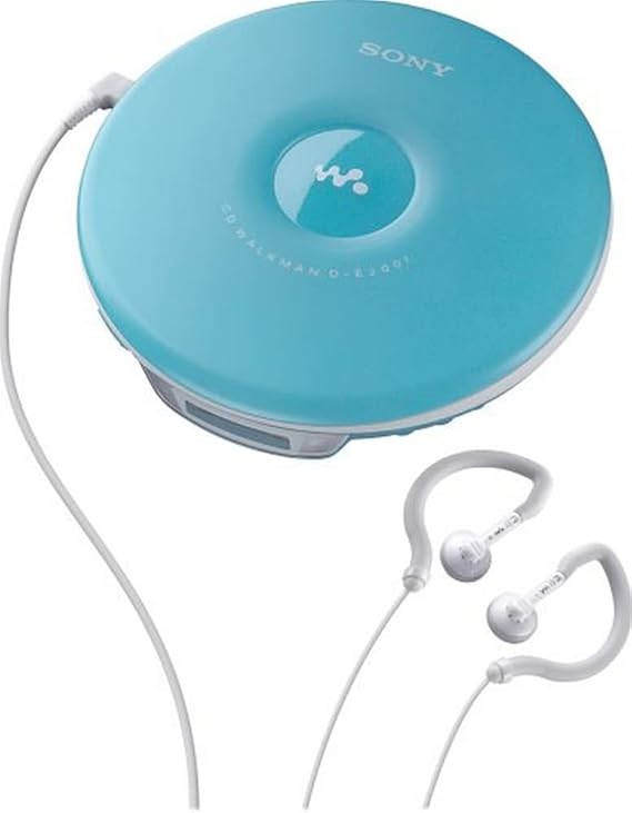 Amazon.com: Sony D-EJ001 CD Walkman (Blue) : Electronics