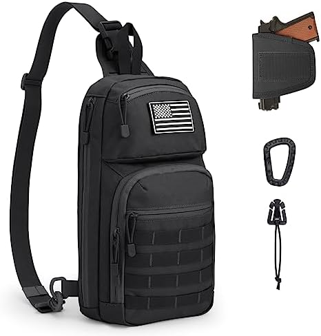 Amazon.com: ATBP Small Tactical Sling Backpack Bag for Men Military ...