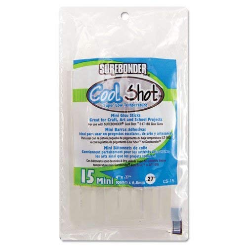Amazon.com: Fpc Surebonder CS-15 4" Cool Shot Glue Sticks 15 Count ...
