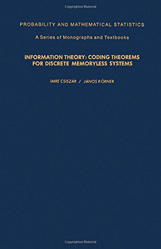 Amazon.com: Information Theory: Coding Theorems for Discrete Memoryless Systems. Probability and ...