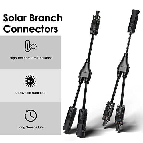 Snapklik.com : Solar Panel Y Branch Parallel Cable, 1 To 2 Solar ...