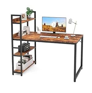TEKAVO Multipurpose Computer Table for Office, Office Desk with 3 ...