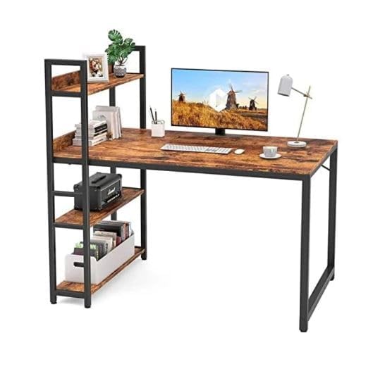 TEKAVO Multipurpose Computer Table for Office, Office Desk with 3 ...