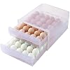 Amazon.com: Hershuing 60 Grid Large Capacity Egg Holder for ...