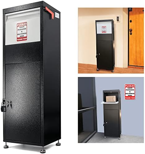 Amazon.com: Sandleford Galvanised Steel Package Parcel Box Included ...