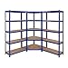 Racking Solutions Heavy Duty Garage Corner shelving kit, 1 Corner unit ...