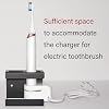 Amazon.com: Set of 2 Electric Toothbrush Holder Wall Mounted, 18/8 ...