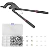 Amazon.com: Heavy Duty Hand Rivet Squeezer Kit, Adjustable Height Solid ...