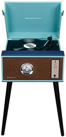 Amazon.com: Studebaker Floor Stand Turntable, Bluetooth Receiver, CD ...