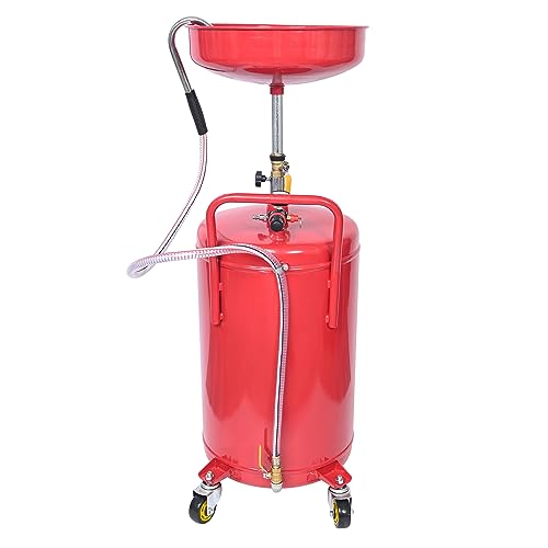Snapklik.com : Waste Oil Drain Tank 20 Gallon Portable Oil Drain Air ...