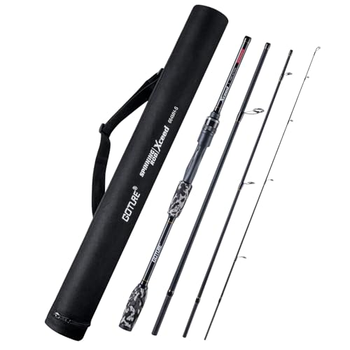 Matymats Travel Rods for Sea Fishing, Ultralight Travel Spinning ...