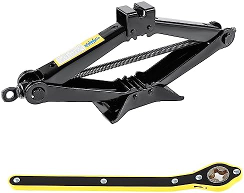 Dhouse Scissor Jack 2.5 Ton Car Jack with Hand Labor-saving Portable ...