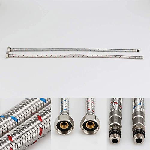 Flexible Hose Pipe Tails Kitchen Sink Bathroom Basin Monobloc Tab Mixer ...