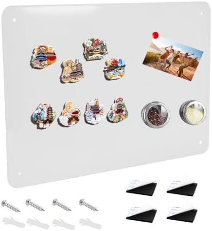Zylota 45x30cm Magnetic Board for Wall,Magnetic Bulletin Board Magnet ...