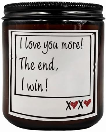 Amazon.com: KU-DaYi i Love You More The End i Win Romantic Scented ...