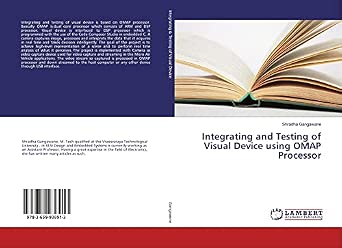 Amazon.co.jp: Integrating and Testing of Visual Device using OMAP ...