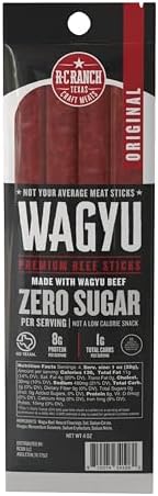 Amazon.com: R-C Ranch - Wagyu Premium Beef Stick - Texas Original - Not ...
