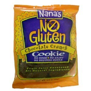Amazon.com: Nana's Cookies No Gluten Chocolate Crunch Cookie - 3.5 ozs ...