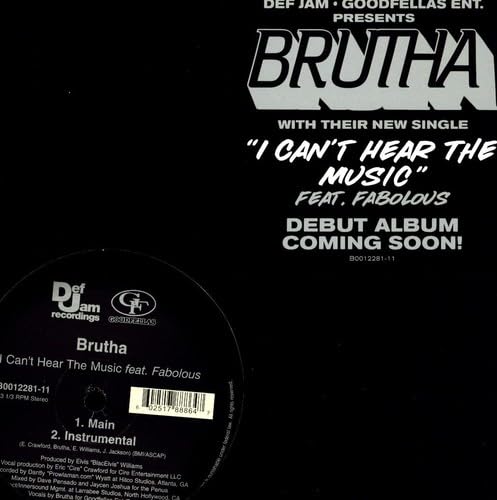 Brutha - I Can't Hear the Music [Vinyl] - Amazon.com Music