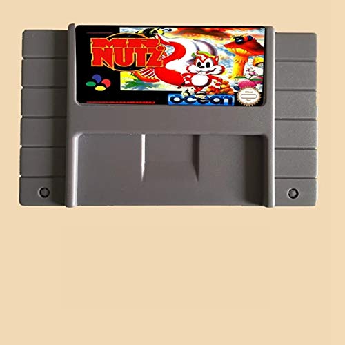 Amazon.com: Royal Retro Mr. Nutz 16 bit Big Gray Game Card For USA NTSC ...