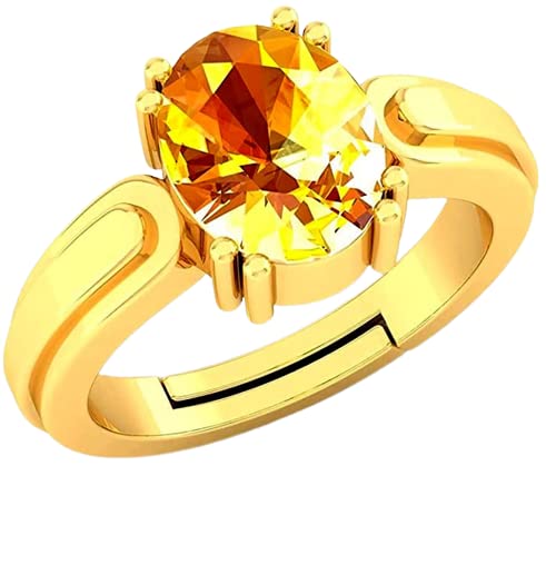 Buy Mahi Stones 4.00 Ratti Natural Yellow Sapphire (Pukhraj) Original ...