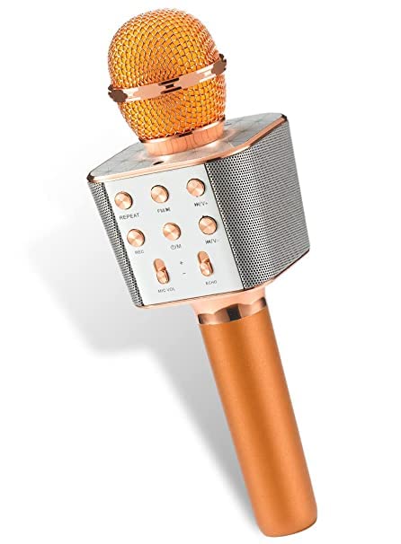 Kumar Advance Handheld Wireless Singing Mike Multi-Function Bluetooth ...