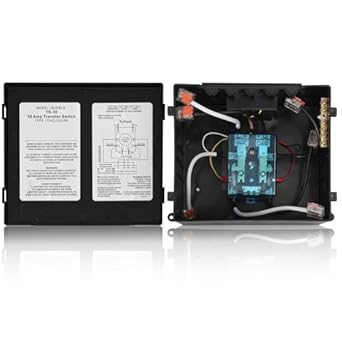 Amazon.com: MXLTYMX 30 Amp ATS Automatic Transfer Switch to RV ...