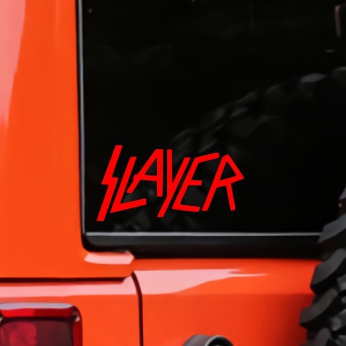 Amazon.com: Slayer Music Band 6x3 Vinyl Decal Sticker Custom Truck ...