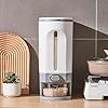Amazon.com: Sooyee 22 Lbs Rice Dispenser, Large Grain Container Storage ...