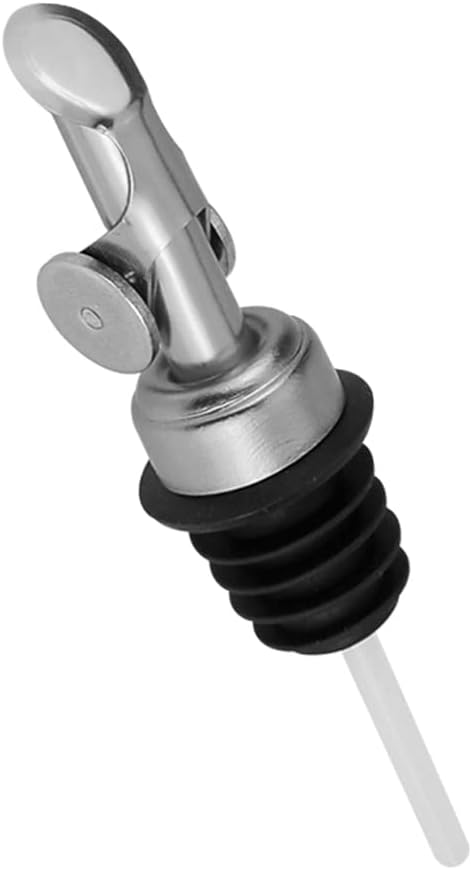 Amazon.com: 2 Pcs Oil Spout Liquor Bottle Pourer Spouts Stainless Steel ...