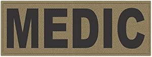 Amazon.com: TACTICAL IDENTIFICATION PATCHES Medic ID Patch - 11x4 ...