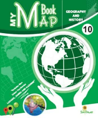 My Map Book 10 (Geography And History) : Sunflower Publisher: Amazon.in ...