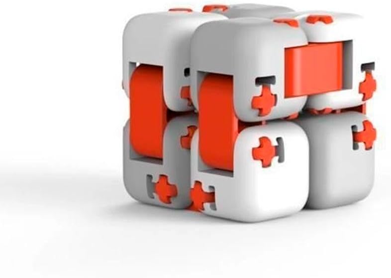 Amazon.com: Xiaomi Mi Fidget Cube, White, Red, 10.3 x2.6 x7.1 : Home ...