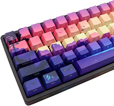 Amazon.com: Higround BLACKICE Topograph PBT Dye Sub Keycaps for ...
