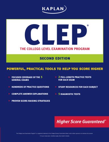 Amazon.com: Kaplan CLEP: The College Level Examination Program ...