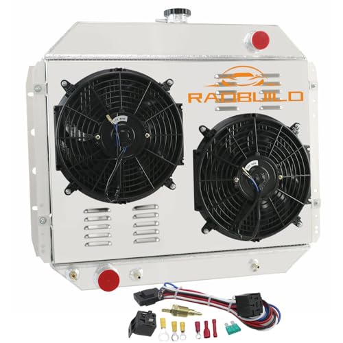 Snapklik.com : CU433 3 Row Aluminum Radiator For 1966-1979 Ford F100 ...